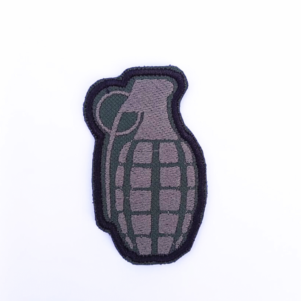 PATCH BORDADO GRANADA 8X5 CM – Loja BlackStar