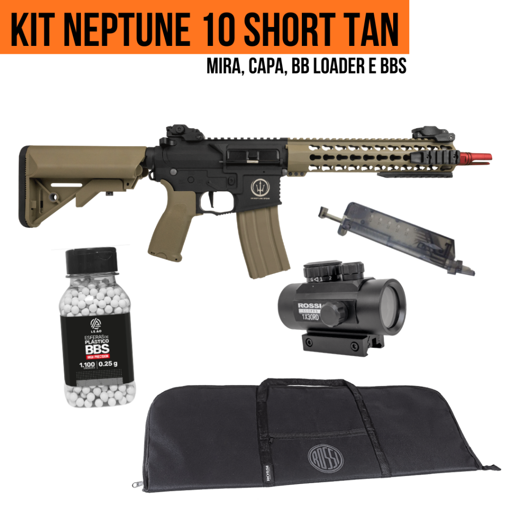 KIT NEPTUNE AR15 10” SHORT TAN – Loja BlackStar